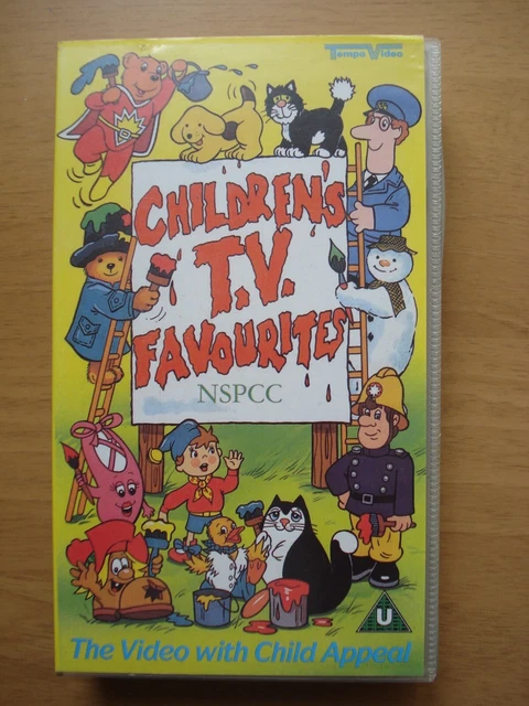 NSPCC VOL. 1 - Children's TV Favourites (VHS, 1991) £7.00 - PicClick UK