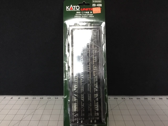 KATO N-SCALE UNITRACK Double Truss Bridge 20-438 $32.99 - PicClick CA