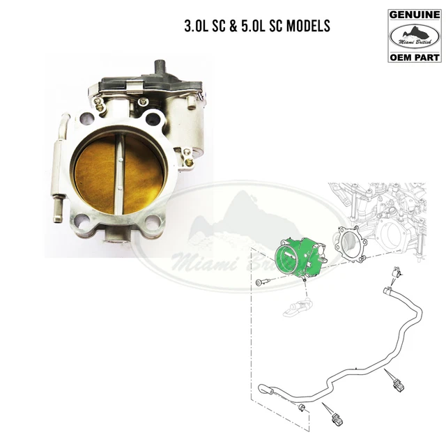 LAND ROVER THROTTLE Body Lr4 Range Sport Range Velar Discovery 5 ...