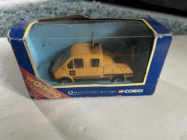 CORGI FORD TRANSIT AA Recovery Truck breakdown 1986 £5.00 - PicClick UK