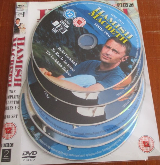 HAMISH MACBETH BBC Complete Collection Series 1-3 6-DVD Robert Carlyle ...