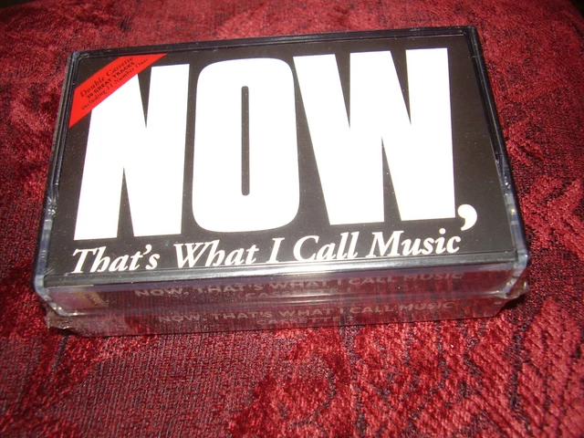 NOW THAT'S WHAT I call music 1 - Double - Cassette Tape album 2018 re ...