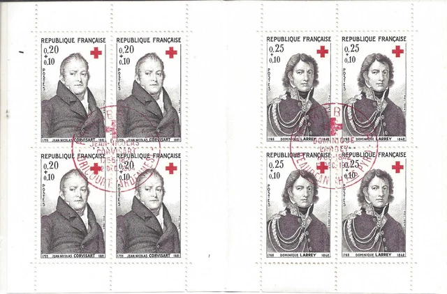 CARNET CROIX ROUGE ANNEE 1964 N° 2013 - NEUF SANS CHARNIERE - OBLITERE 1er JOUR EUR 2,50 ...