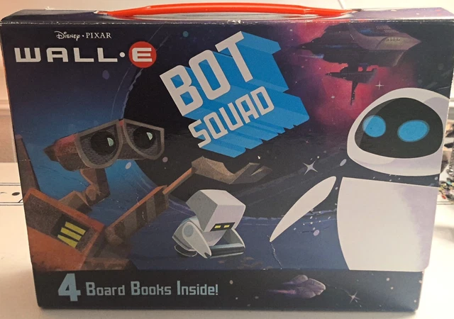 RARE DISNEY PIXAR Wall-E Bot Squad Four Board Book Set First Edition ...