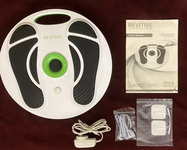 REVITIVE ADVANCED CIRCULATION Booster with TENS and instruction manual ...