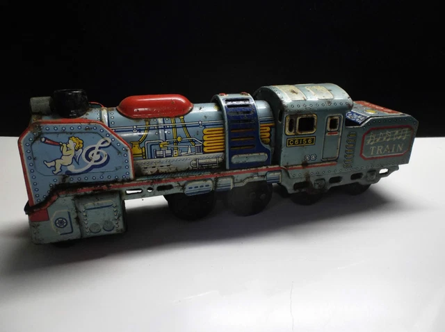 ANCIEN TRAIN DAIYA Japan Tin Toy Jouet en tole à friction EUR 49,00 ...