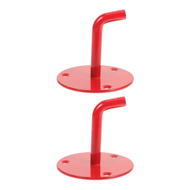 SUPPORT MURAL POUR extincteur, 2 pièces, crochet d'extincteur en fer ...