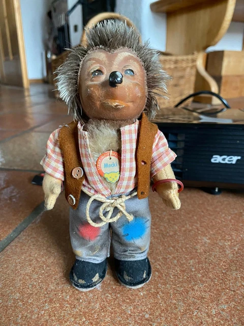 MECKI - FIGUR - Steiff - 18 cm - 50er Jahre Original Etikett ...