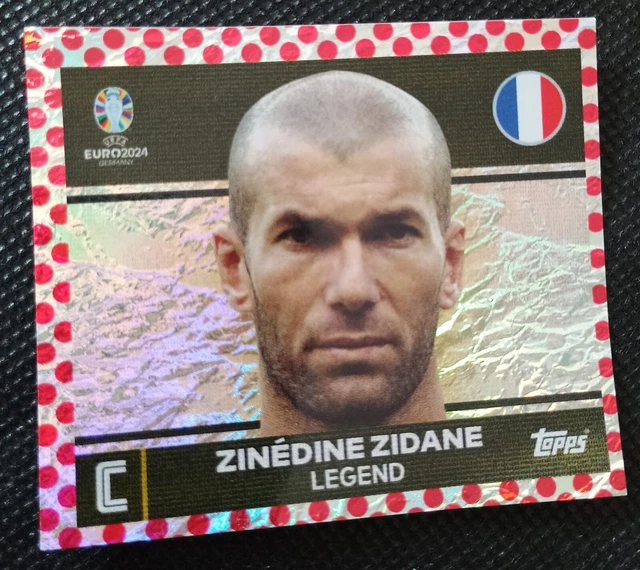 TOPPS EURO 2024 Stickers Euro Border Parallel - Zinedine Zidane FRA 2 £ ... TOPPS EURO 2024 Stickers Euro Border Parallel - Zinedine Zidane FRA 2 £ ...