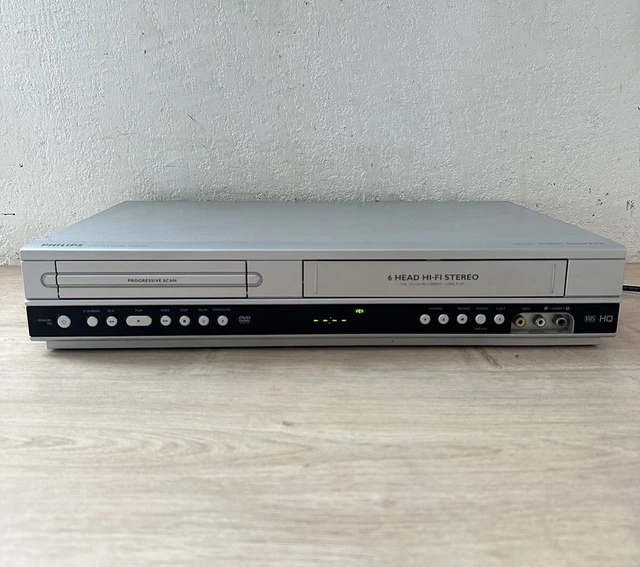 PHILIPS DVP3350V COMBINÉ Lecteur DVD Magnétoscope VHS Sans Télécommande EUR 69,90 - PicClick FR