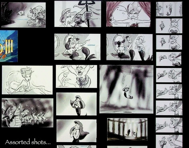 THE LITTLE MERMAID Ariel's Beginning Production Film Storyboard ...