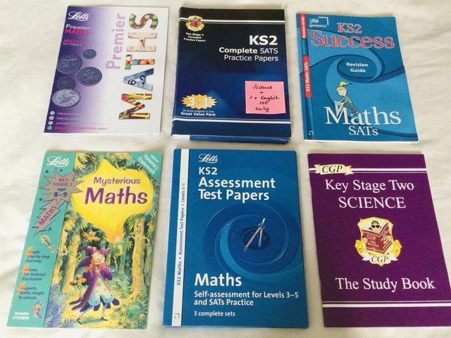 BUMPER KS2 SATS Revision Bundle Workbooks/Practice Tests Maths Science ...