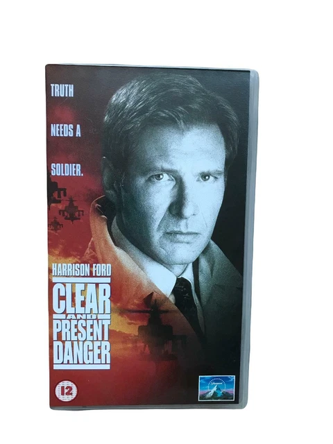 TRANSPARENT ET PRÉSENT Danger - Harrison Ford - Pal Vidéo VHS Bande EUR ...