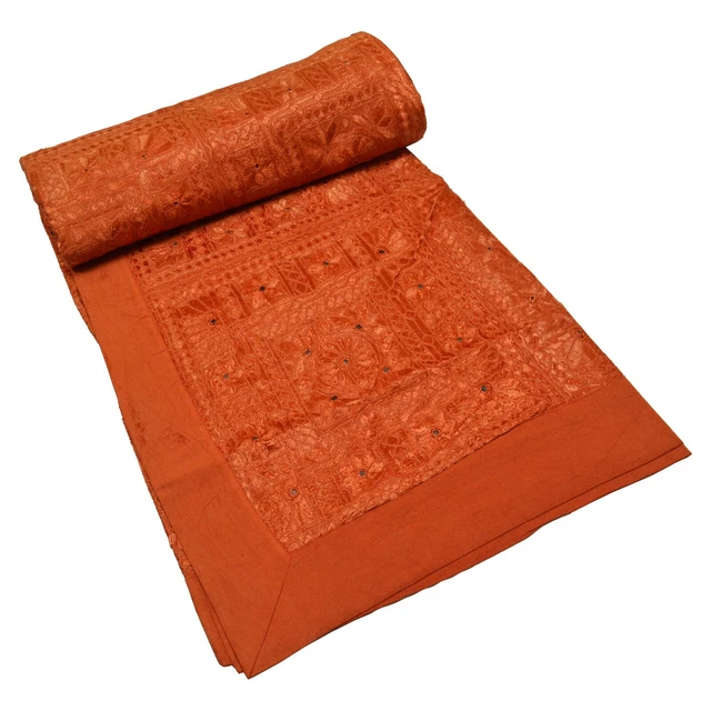 HANDMADE BED COVER Queen Size Bedspread Mirror Work India Heavy Bed handmade-bed-cover-queen-size-bedspread-mirror-work-india-heavy-bed