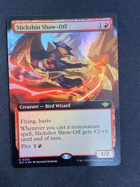 SLICKSHOT SHOW-OFF EXTENDED FOIL - Outlaws of Thunder Junction (MTG ...