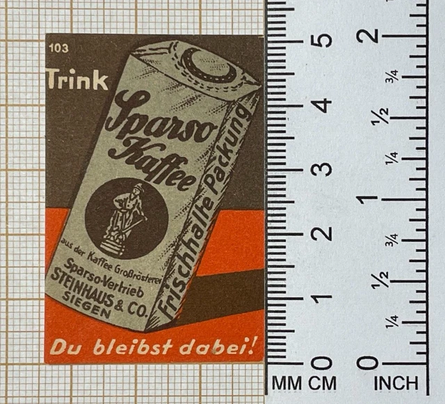 GERMANY / GERMAN OLD Matchbox Label Labels EUR 2,32 - PicClick DE