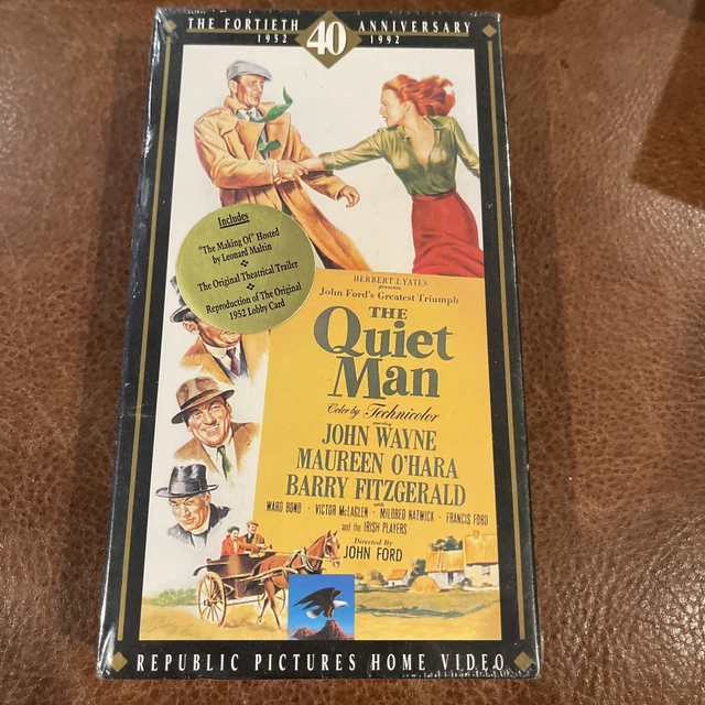 THE QUIET MAN -40th Anniversary Edition (VHS 1952/1992) £5.66 - PicClick UK