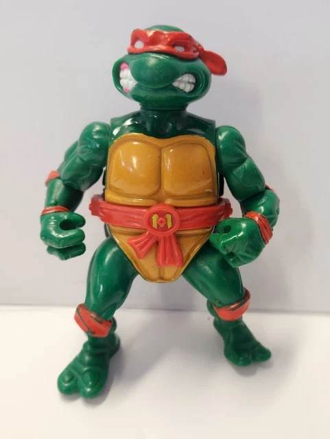 VINTAGE 1990 TEENAGE Mutant Ninja Turtles Michelangelo Storage Shell ...