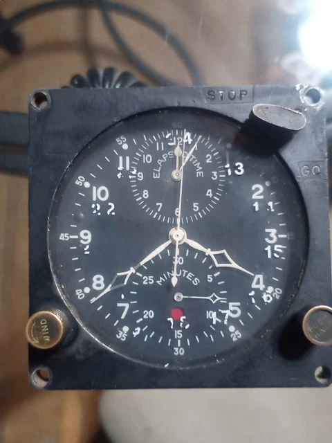 INSTRUMENT DE COCKPIT Jaeger Aircraft. Chrono Warbird SAF ABU 1/A ...