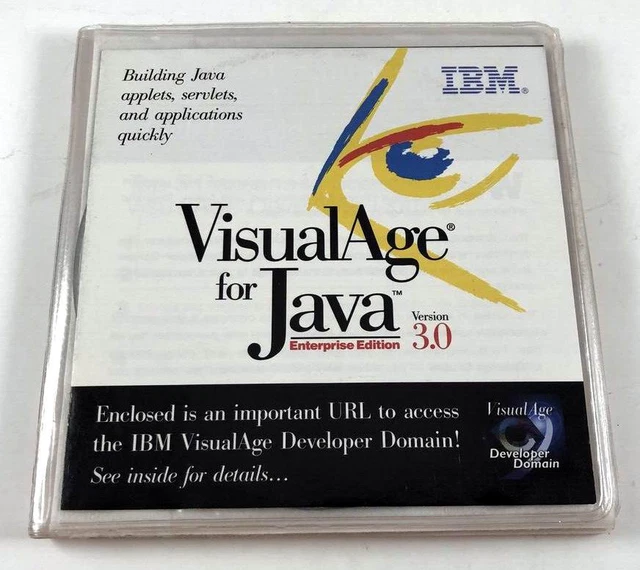 IBM VISUAL AGE For JAVA Version 3.0 Enterprise Edition $48.00 - PicClick