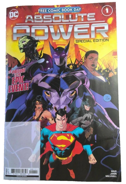 ABSOLUTE POWER SPECIAL Edition Free Comic Book Day 2024 Dc Comics EUR 3 ...