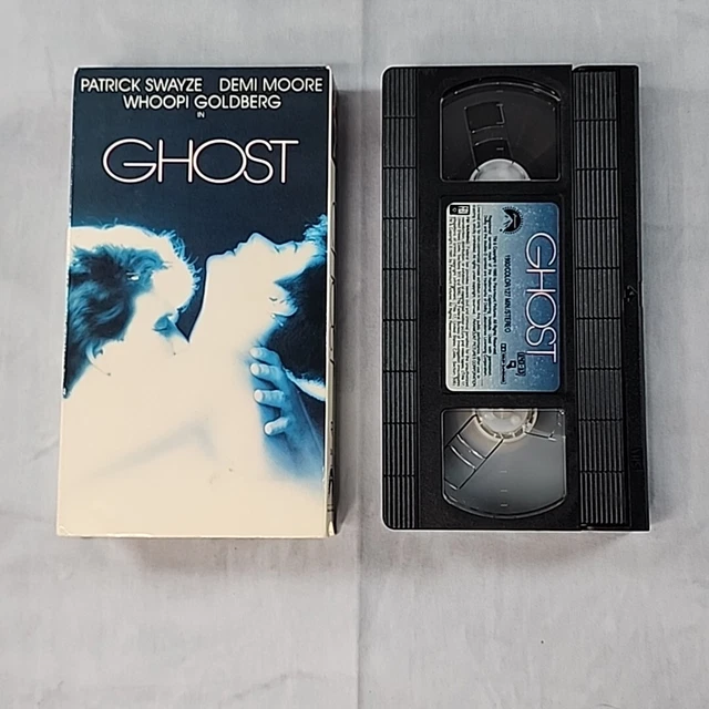 GHOST (VHS 1991) Patrick Swayze, Demi Moore, Whoopi Goldberg, Tony ...