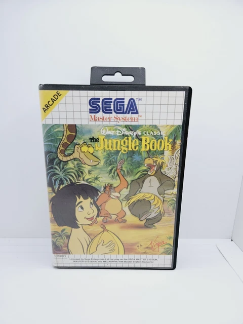 THE JUNGLE BOOK Sega Master System PAL Complete with Manual Tested $30. ...