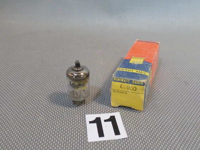 MINIWATT/DARIO/EC900 ,VINTAGE VALVE tube amplifier/NOS EUR 9,99 ...
