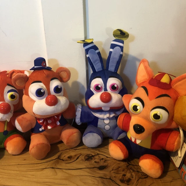 FNAF FIVE NIGHTS at Freddy’s Balloon Circus Plush Full Set 5 Bonnie ...