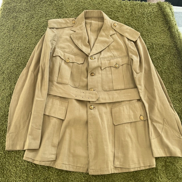 WW2 RAF TROPICAL Officers Jacket Tunic Desert Uniform Original £42.30 ...