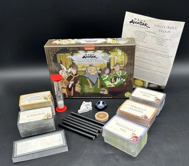 RARE! NICKELODEON AVATAR The Last Airbender Uncle Iroh's Dream Board ...
