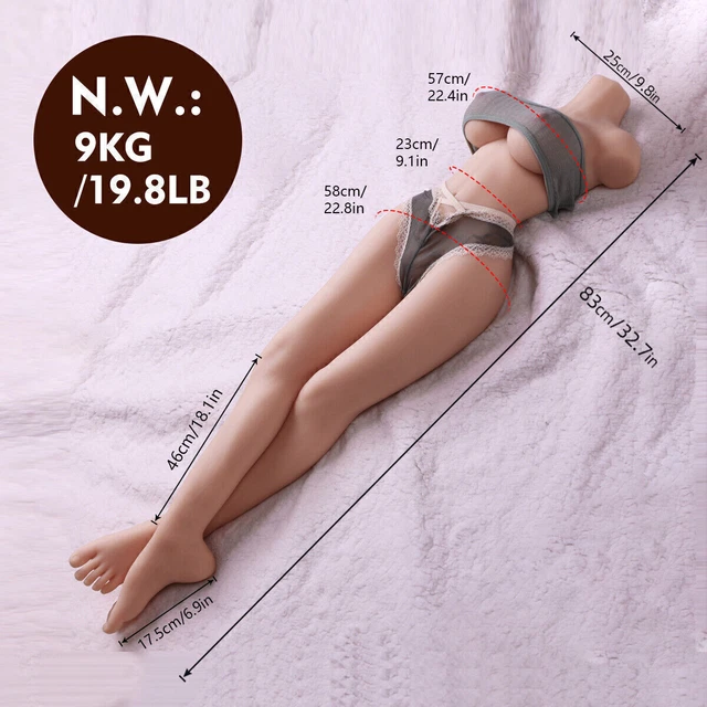 MuÑeca Sexual Realistic Life Sex Doll For Men Cuerpo Con Piernas