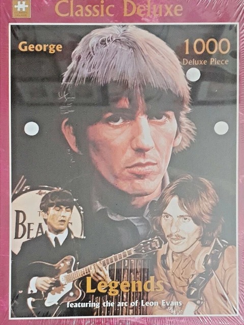 LEGENDS GEORGE HARRISON Classic Deluxe 1000 Piece Jigsaw Puzzle -- New ...