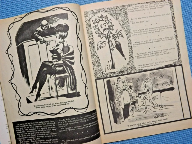 &FUNNY HALF HOUR& Magazine ~ No.30 - 1970's ~ Vintage Adult Humour ...