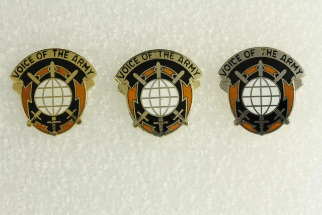 VINTAGE INSIGNIA PIN DUI US ARMY Network Enterprise Technology Command ...