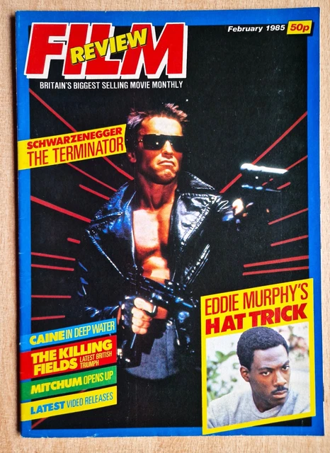 ABC FILM REVIEW Magazine Feb 1985 Tanya Roberts Arnold Schwarzenegger ...