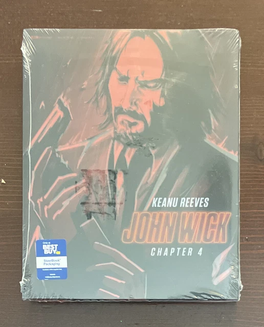 New John Wick Chapter 4 2023 Best Buy Exclusive 4k Ultrahd Blu Ray