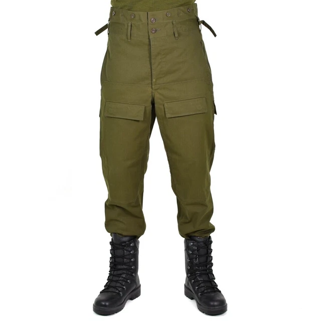 CZECH ARMY M85 Trousers With Removable Winter Liner and Braces - Used £ ...