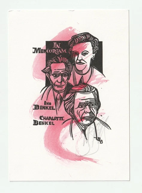 UTZ BENKEL: IN Memoriam Ino Benkel und Charlotte Benkel EUR 6,00 ...