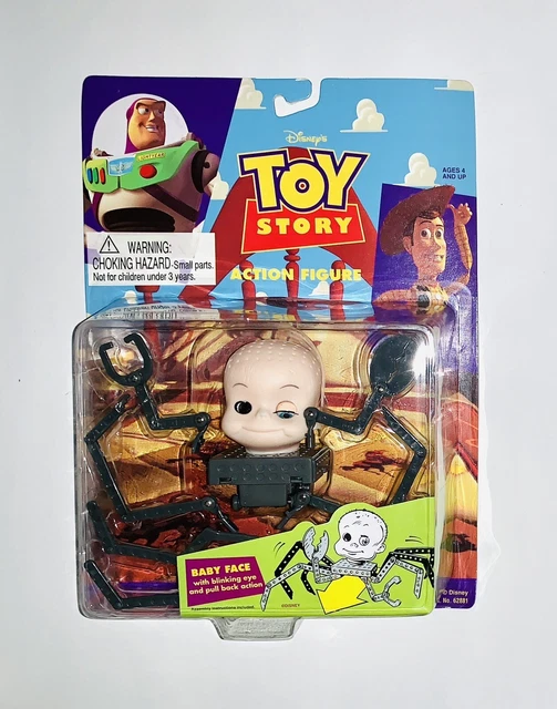 FIGURA DE ACCIÓN vintage Pixar Baby Face Blinking Eye Toy Story ...