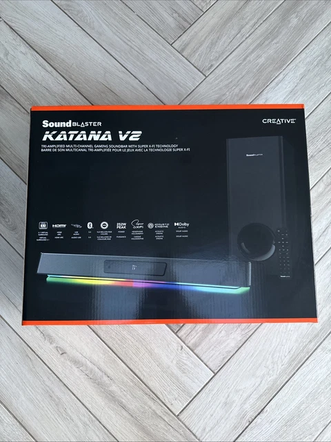 CREATIVE SOUND BLASTER Katana V2 Soundbar System Model Mf8380 £312.72 ...