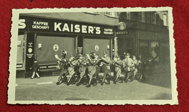 EARLY ELITE STURMABTEILUNG PARADE MARCH WARTIME MILITARY PHOTO WW2 WWII ...