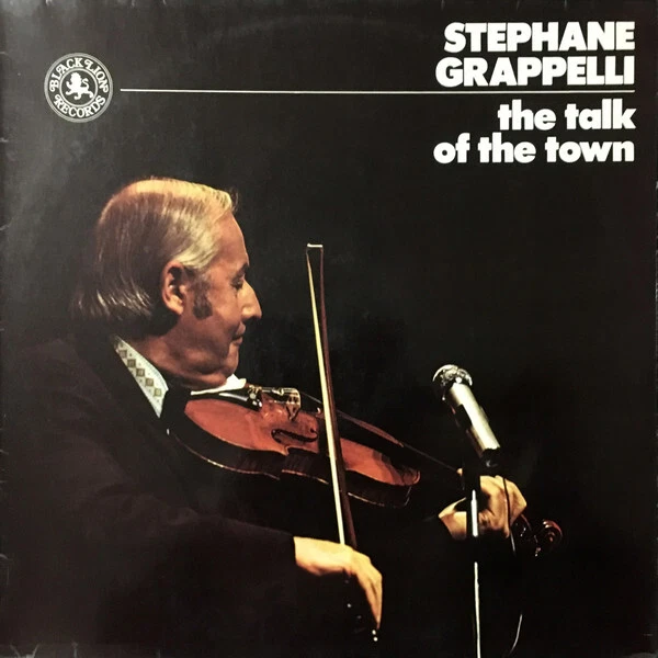STEPHANE GRAPPELLI - The Talk Of The Town - Used Vinyl Record - f1362z ...