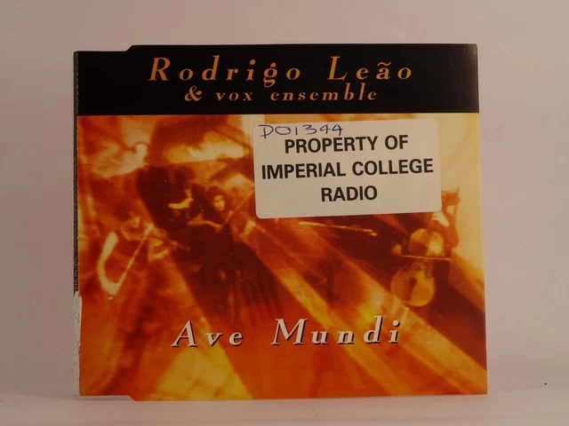 RODRIGO LEAO AND VOX ENSEMBLE AVE MUNDI (F9) 2 pistes promo CD photo ...