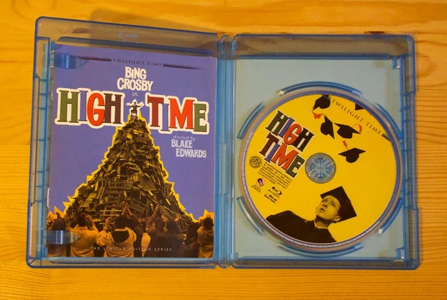 HIGH TIME BLU-RAY Twilight Time Bing Crosby Limited Edition Rare OOP ...