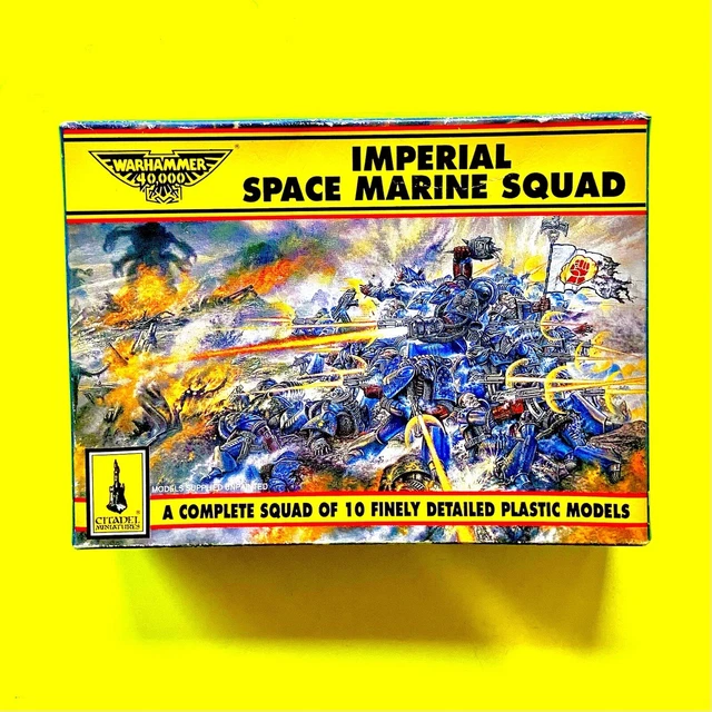 WARHAMMER 40K RARE RTB01 1990 coffret ROGUE TRADER Space Marines EUR 98 ...