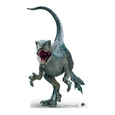 BLUE'S MOTHER RAPTOR Jurassic World Dominion Lifesize Cardboard Cutout ...