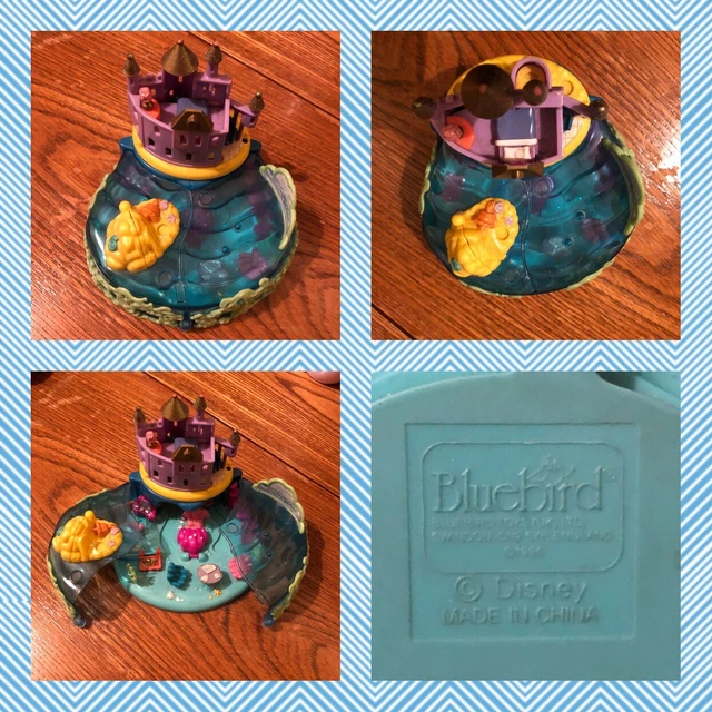 1996 BLUEBIRD DISNEY Polly Pocket - Little Mermaid Ariels Undersea ...