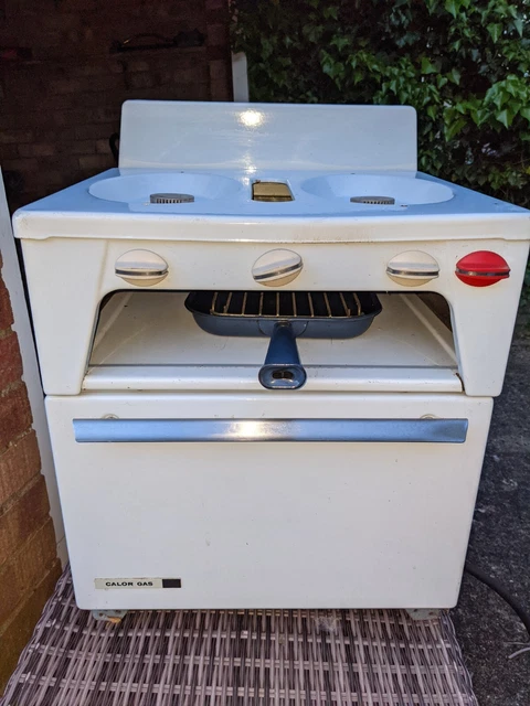 RETRO CARAVAN MOTORHOME BOAT CAMPER CALOR GAS COOKER flavel deluxe B600 ...