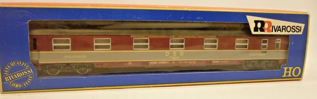 RIVAROSSI HO GAUGE DSG 1st SLEEPING CAR - 2917 BOXED, c £8.99 - PicClick UK